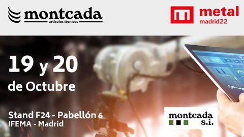 Presentes en Metal Madrid feria líder en sector Industrial | montcada.com
